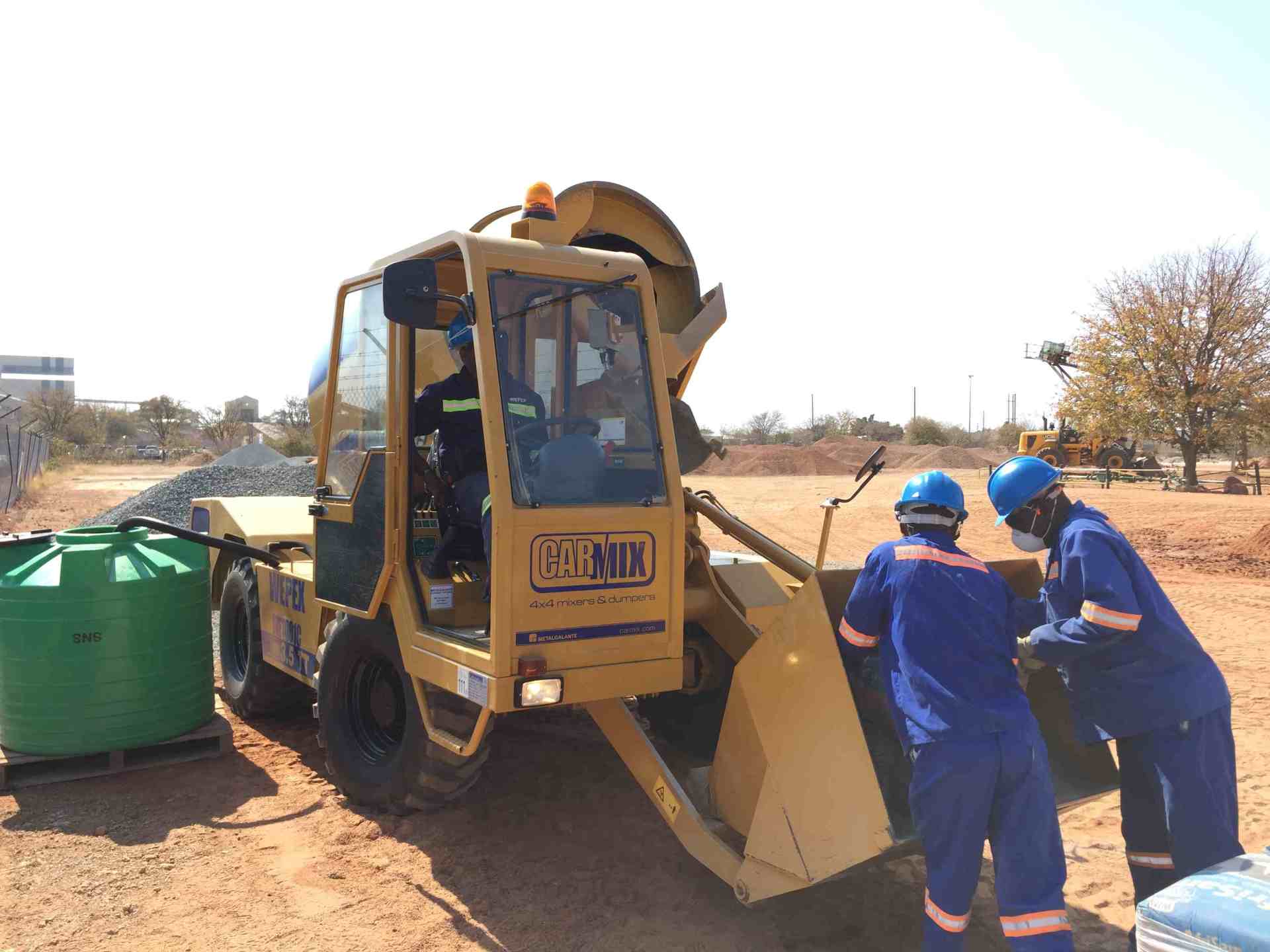 Carmix 3.5TT Delivered to the World's Largest Open Pit Diamond Mine