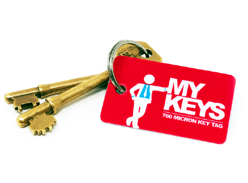 Printed Key Tags