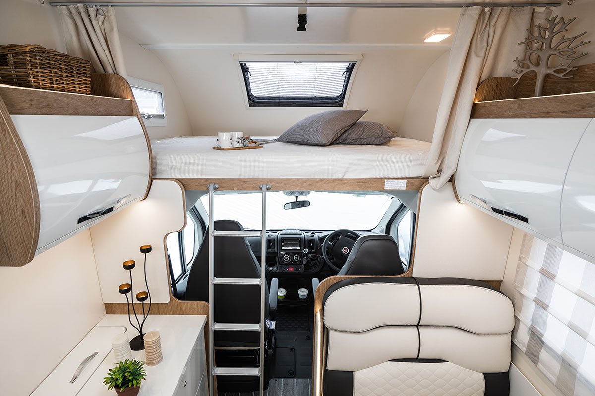 Automatic 6 Berth Motorhome Hire from Wests Motorhome Hire UK