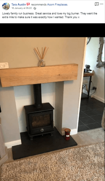 Custom-built marble fireplaces at Acorn Fireplaces Ltd