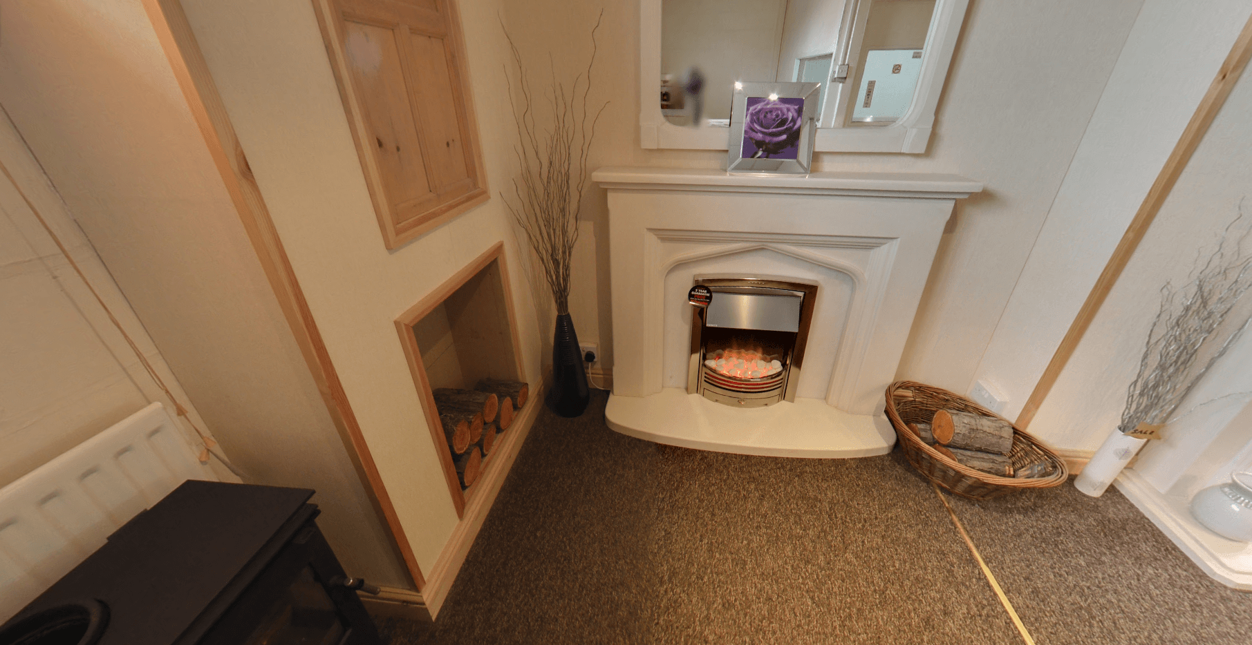 Trusted fireplace showroom at Acorn Fireplaces Ltd