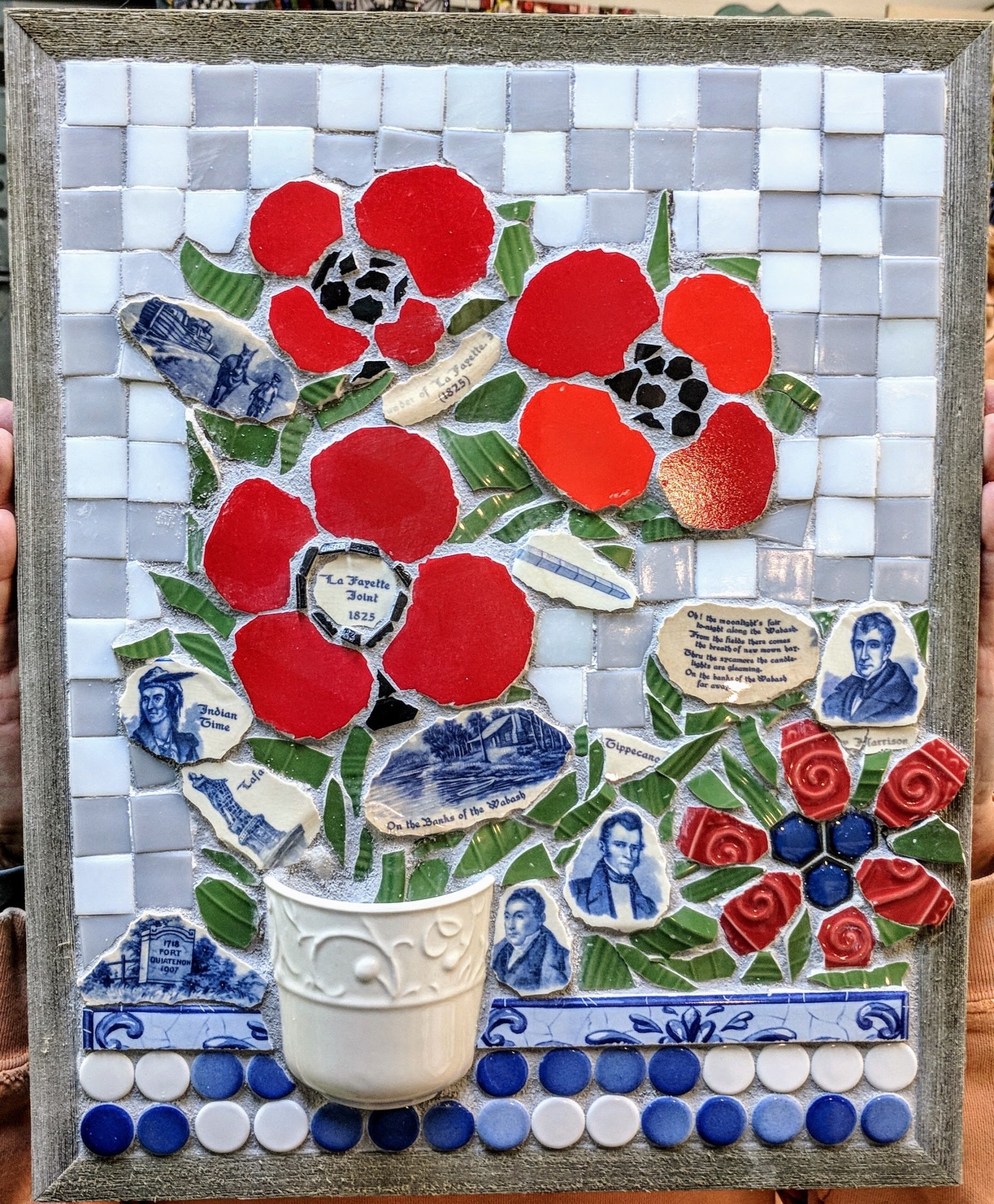 Studio Gallery Nancy Keating | Contemporary Mosaic Artist Indianapolis