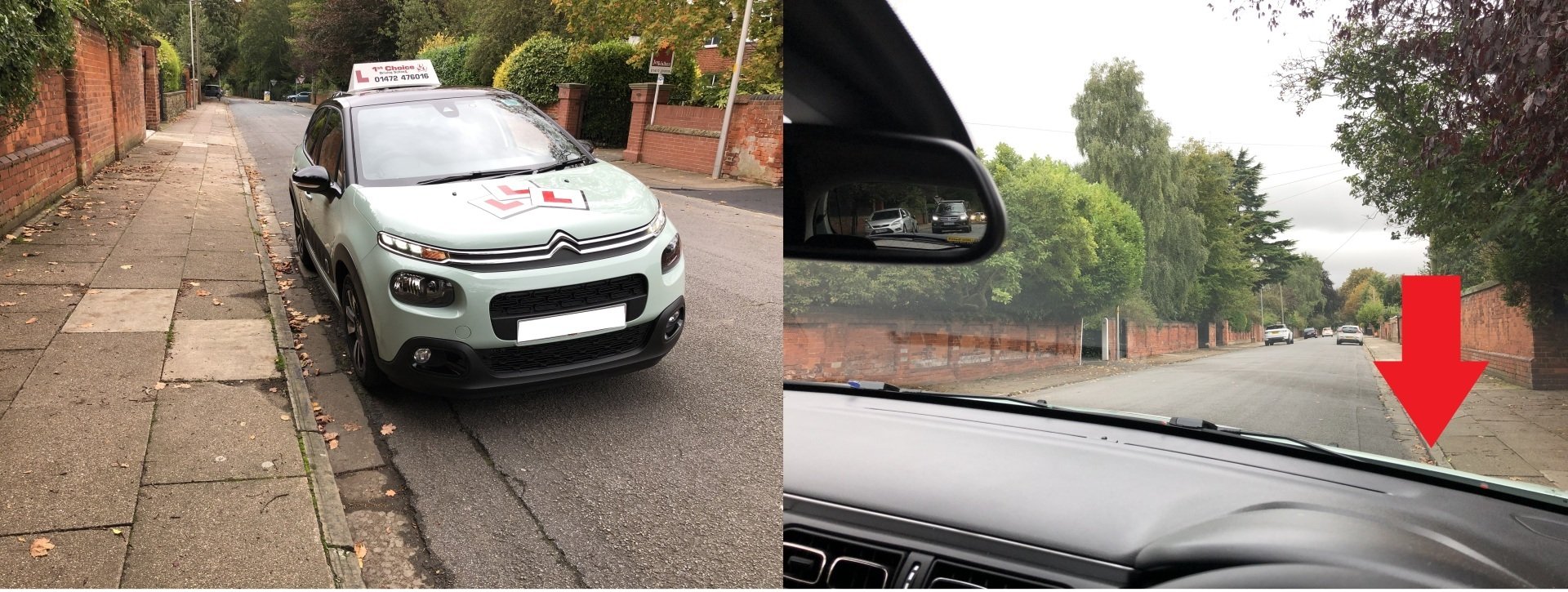 1stchoicedriving.co.uk straight line reverse on the right hand side of ...