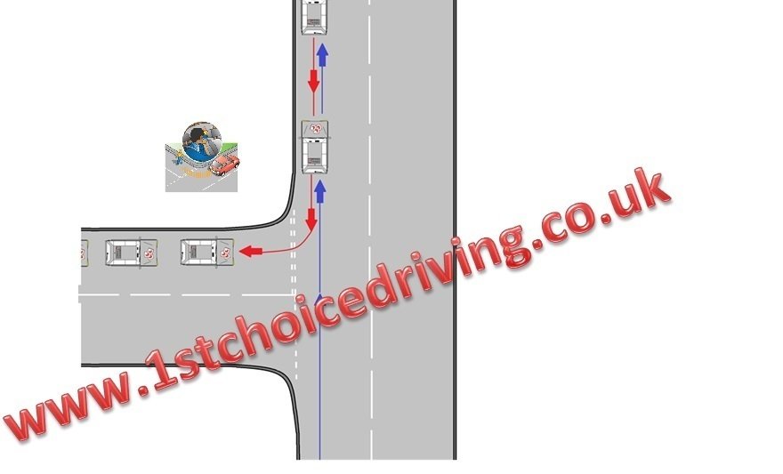 1stchoicedriving.co.uk reversing around a left corner lesson brief