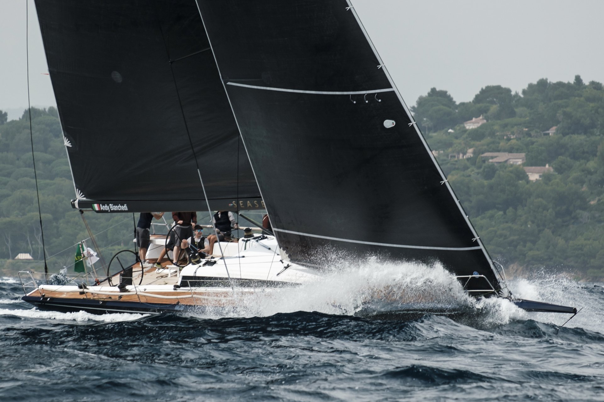 Drifter sailing team,swan 50 sail boat racing main regattas