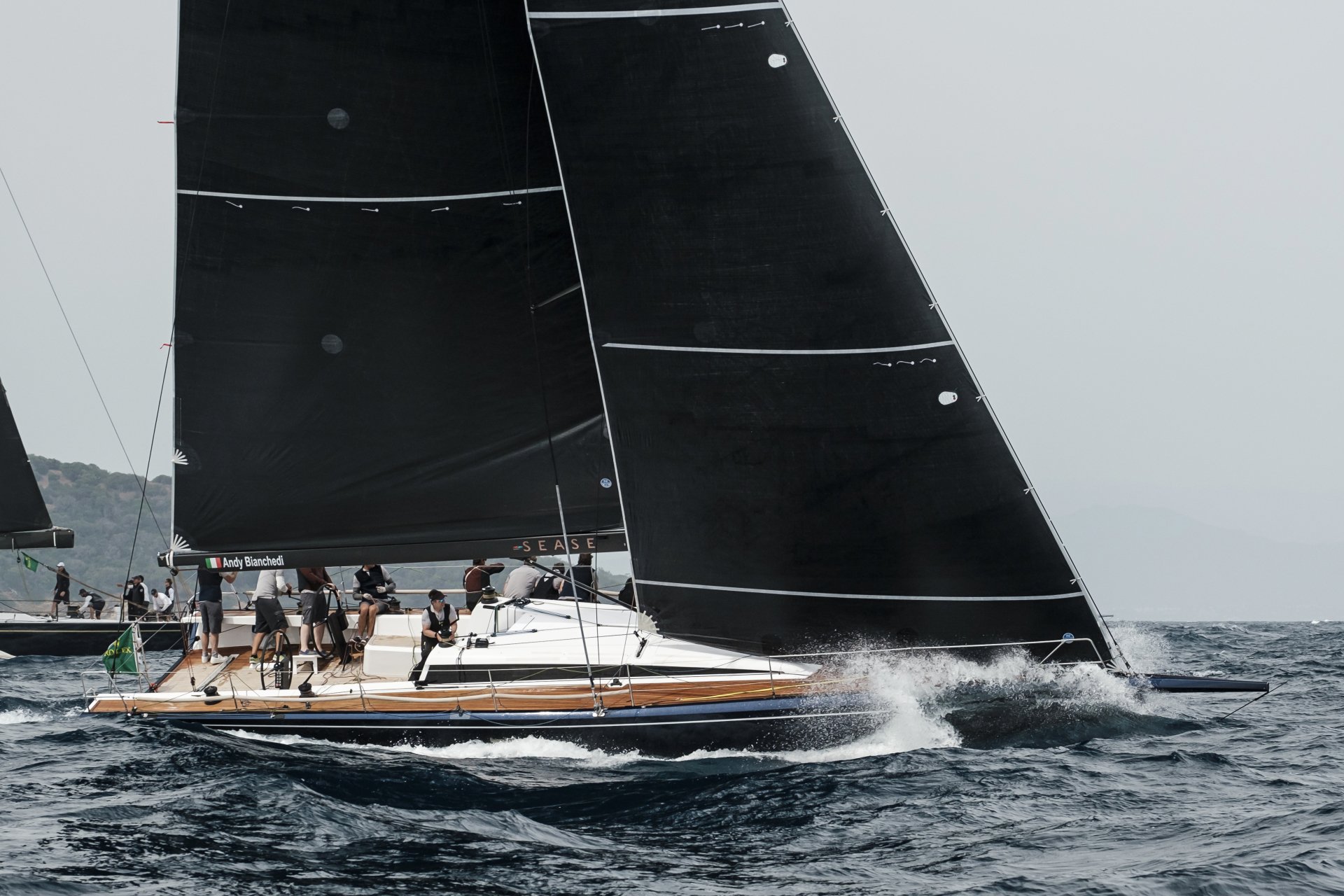 Drifter sailing team,swan 50 sail boat racing main regattas