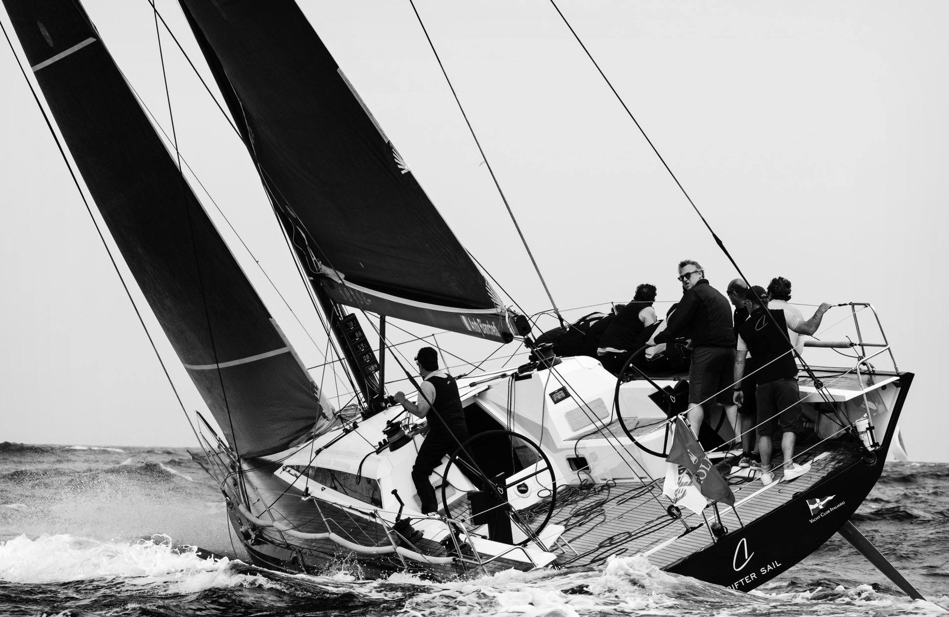 Drifter sailing team,swan 50 sail boat racing main regattas