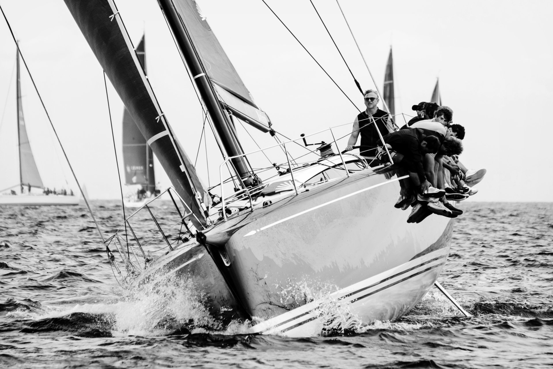 Drifter sailing team,swan 50 sail boat racing main regattas
