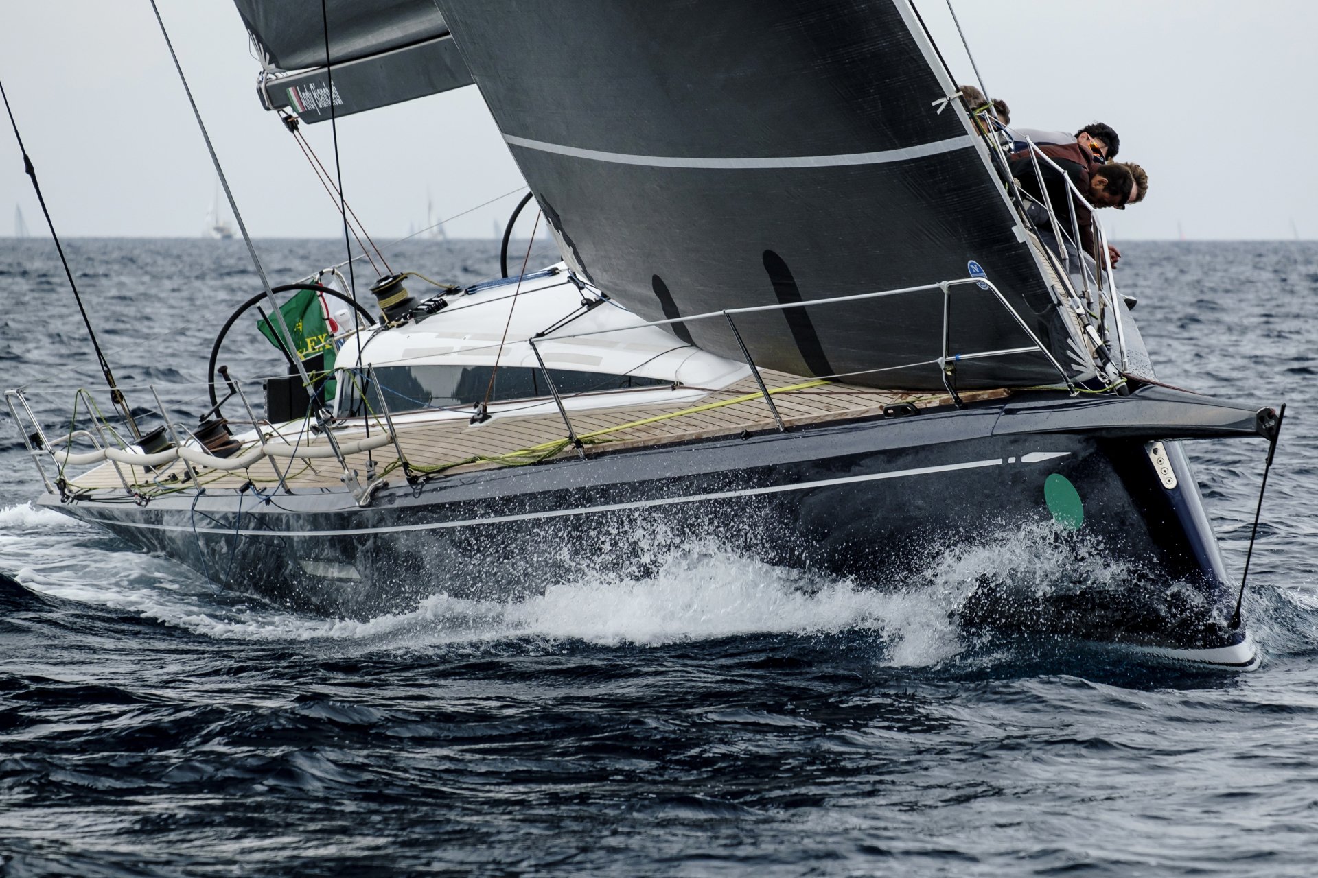Drifter sailing team,swan 50 sail boat racing main regattas