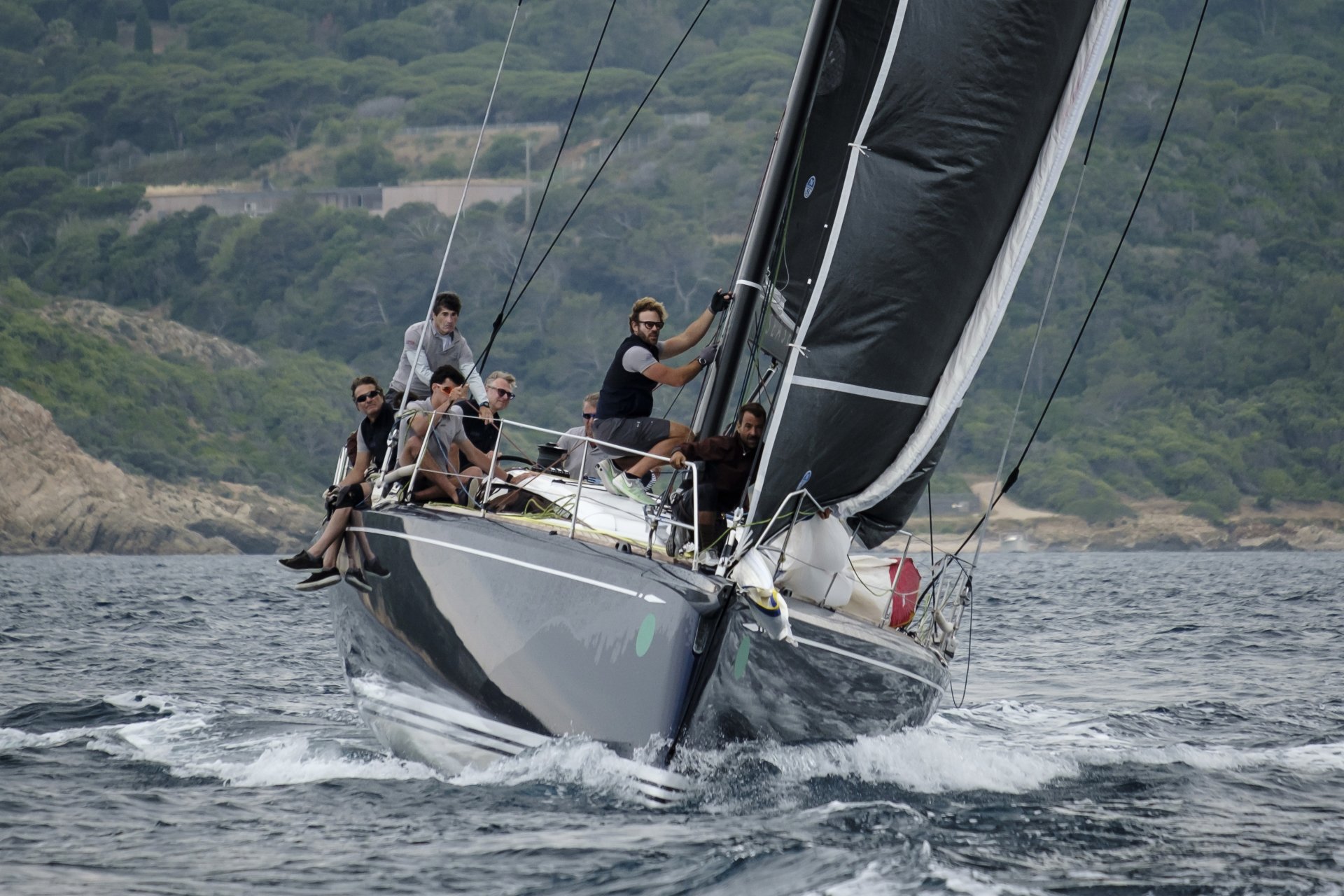 Drifter sailing team,swan 50 sail boat racing main regattas