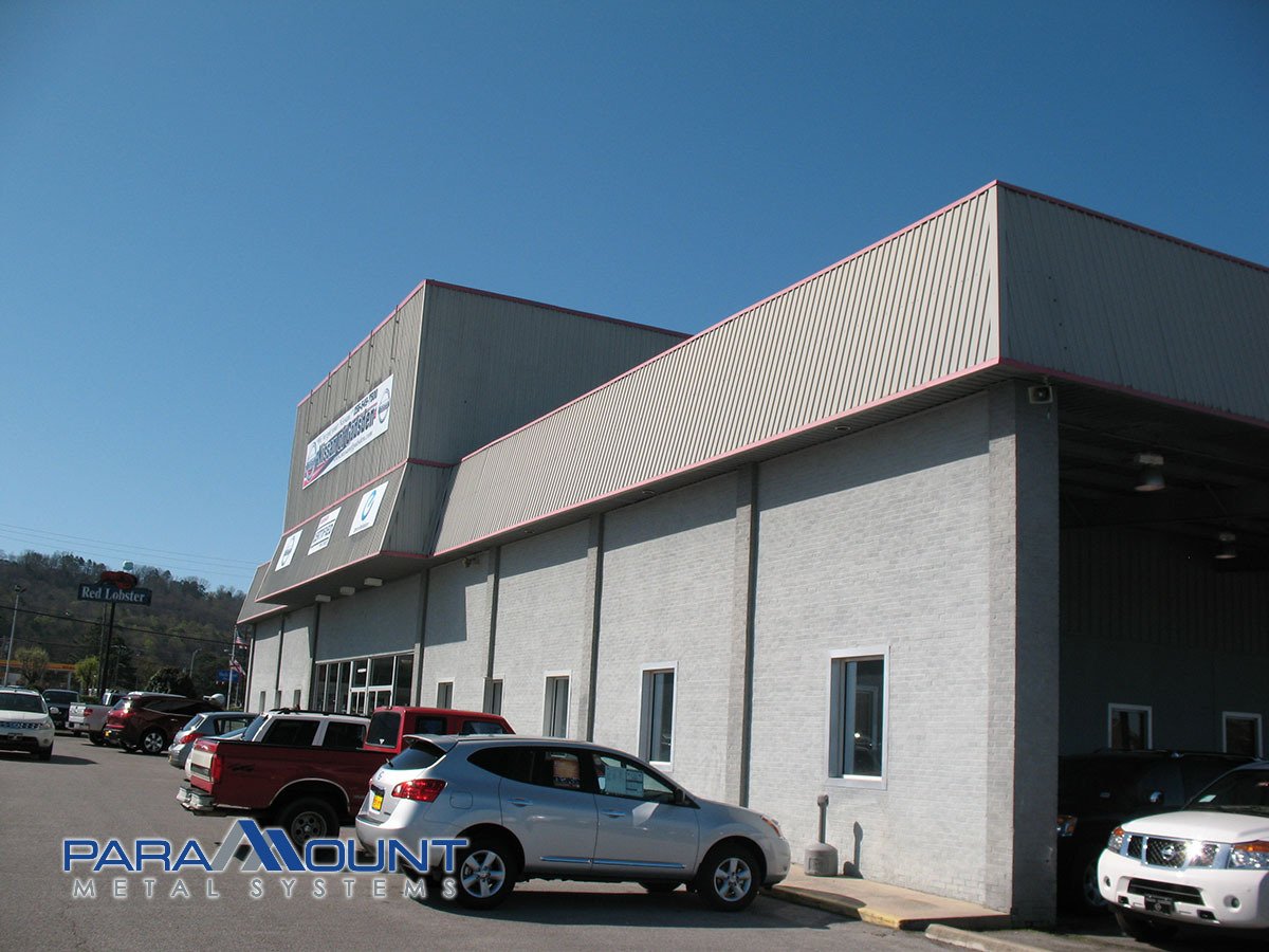 Nissan of Gadsden Project in Little Rock | Paramount Metal System