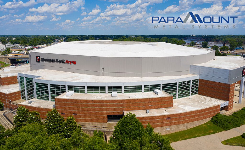 Simmons Bank Arena in North Little Rock, AR | Paramount Metal Systems