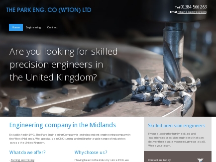 Park Engineering Company Ltd | Engineering Company - Midlands