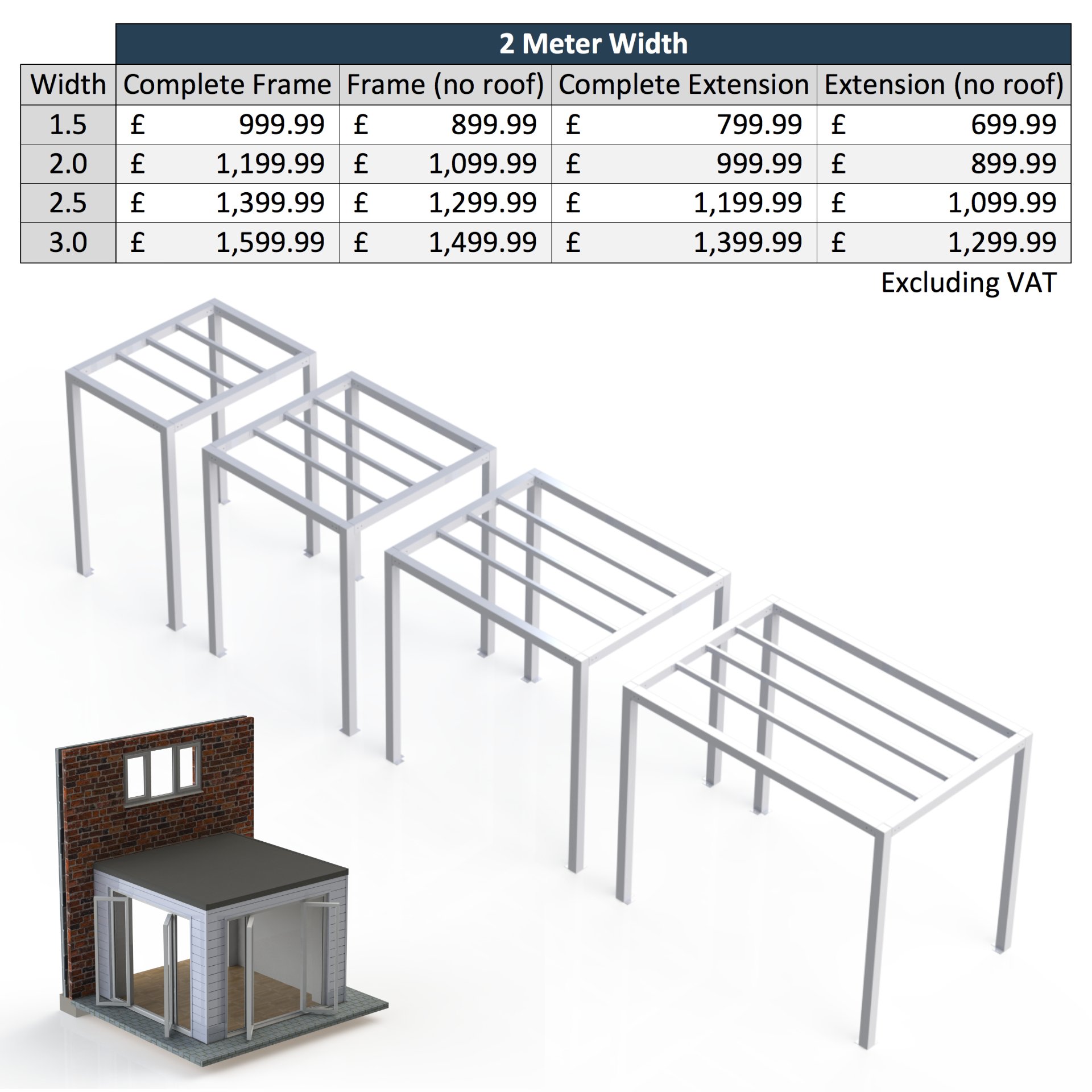 Frame-it the modular steel frame system