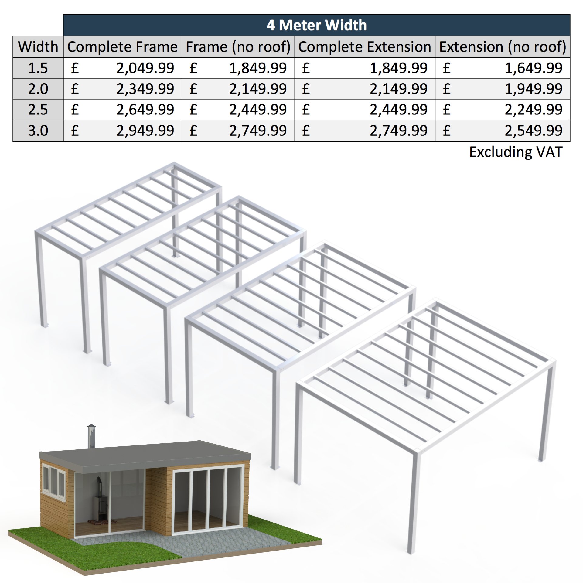 Frame-it the modular steel frame system