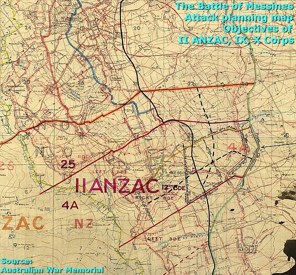 YPRES SALIENT - Messines Ridge - The Battle of Messines - 4 Mine Craters