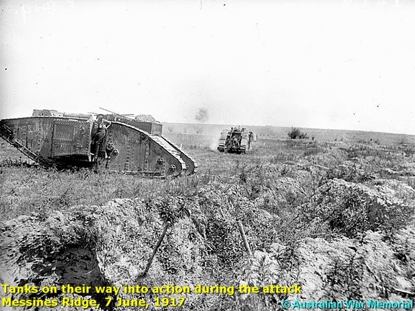 YPRES SALIENT - Messines Ridge - The Battle of Messines - 4 Mine Craters