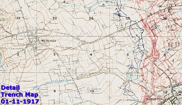 YPRES SALIENT - Messines Ridge - The Battle of Messines - 4 Mine Craters