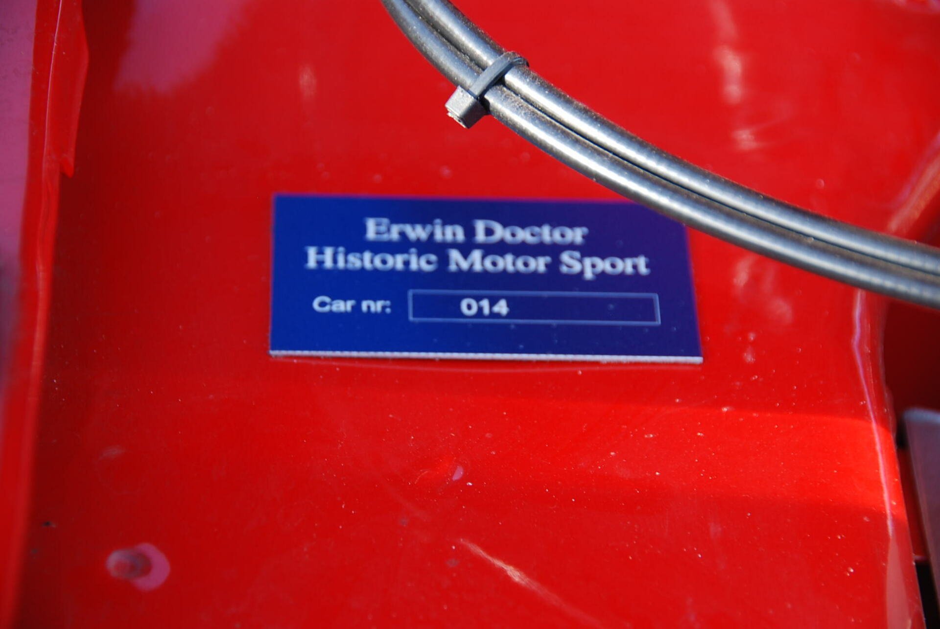 Erwin Doctor Historic Motorsport