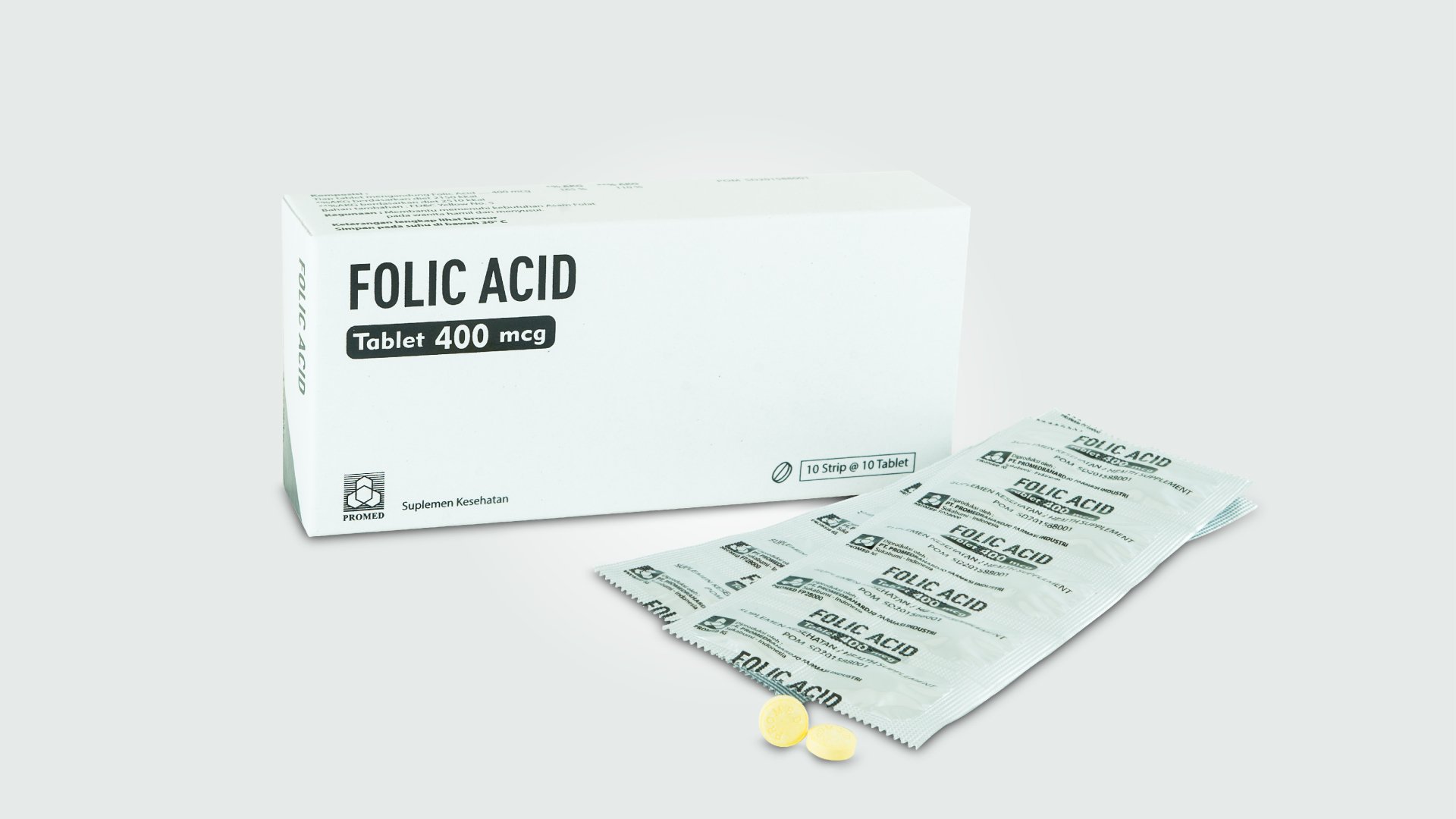 Asam Folat 400 Mcg