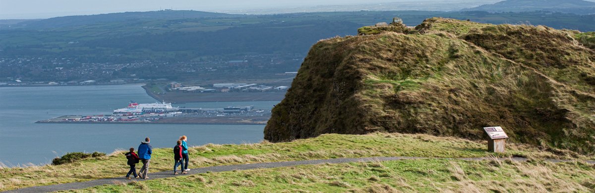 Cave Hill, Divis and Black mountain