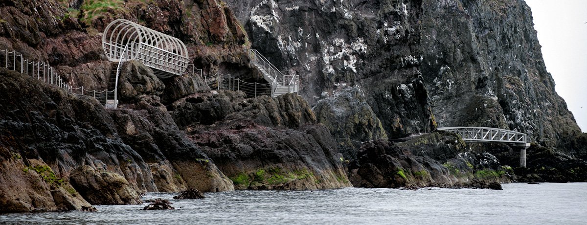 The Gobbins Cliff Walk - Causeway Coastal Route