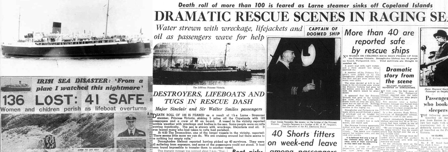 Princess Victoria Sinking