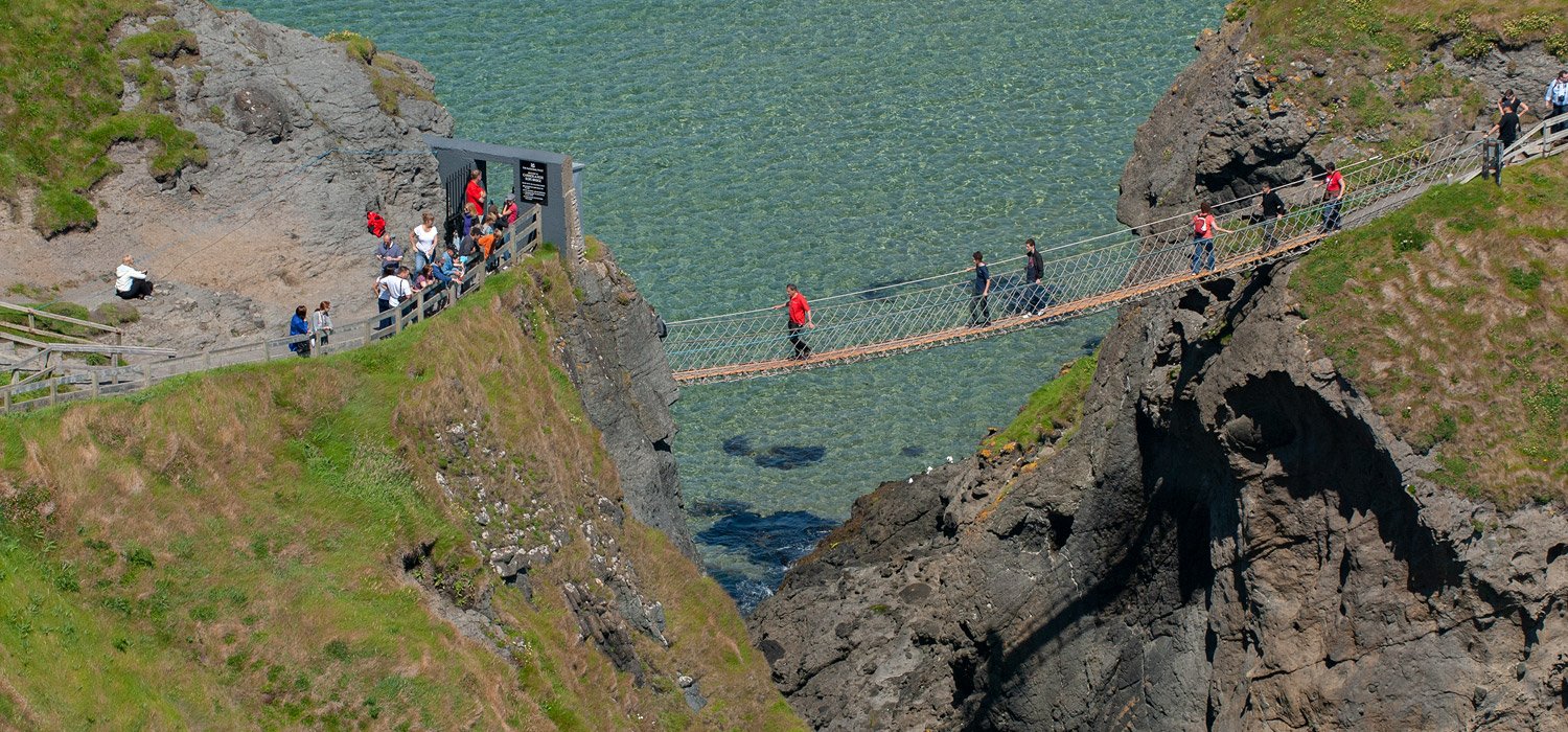 Carrick a Rede Rope Bridge History