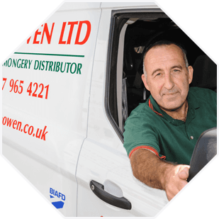 Fixings and fasteners in Bristol and Cardiff | Talbot-Owen Ltd