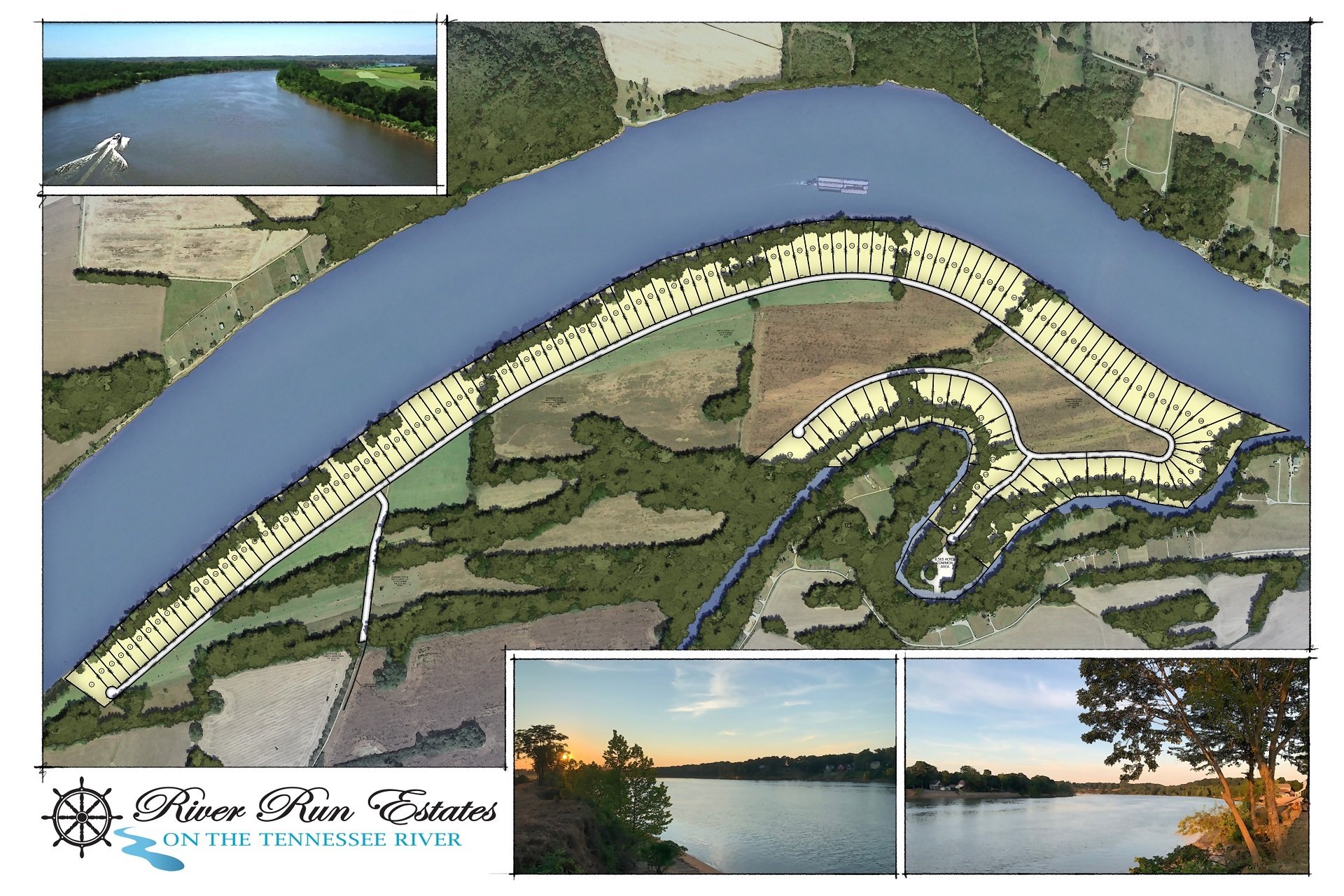 River Run Estates - Savannah, TN - Site Plan