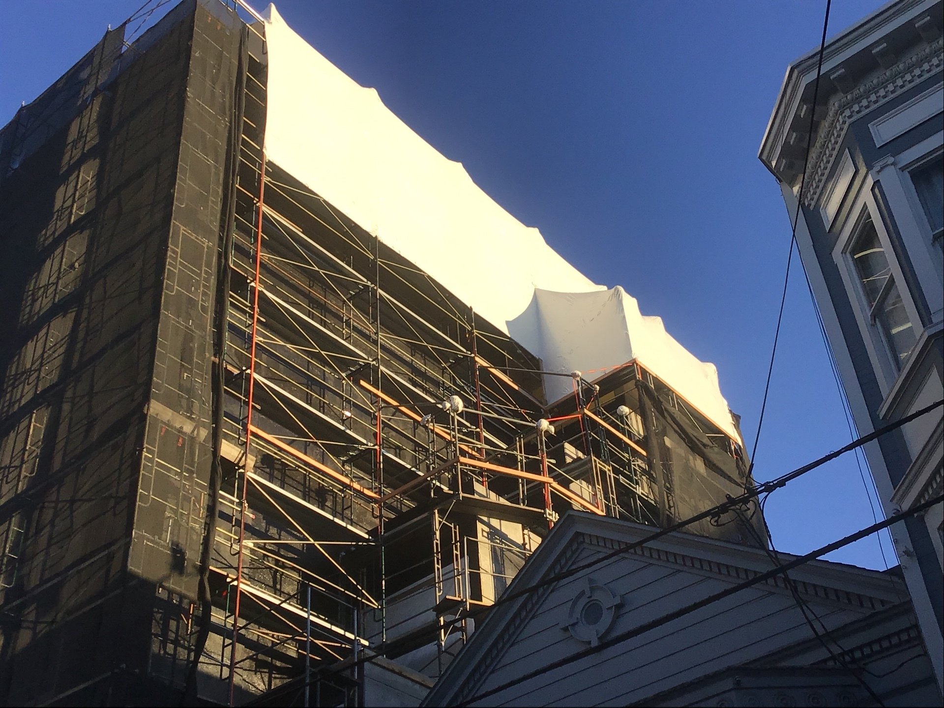 Shrink-Wrap | San Francisco Bay Area | Pacific Scaffold Co. Inc.