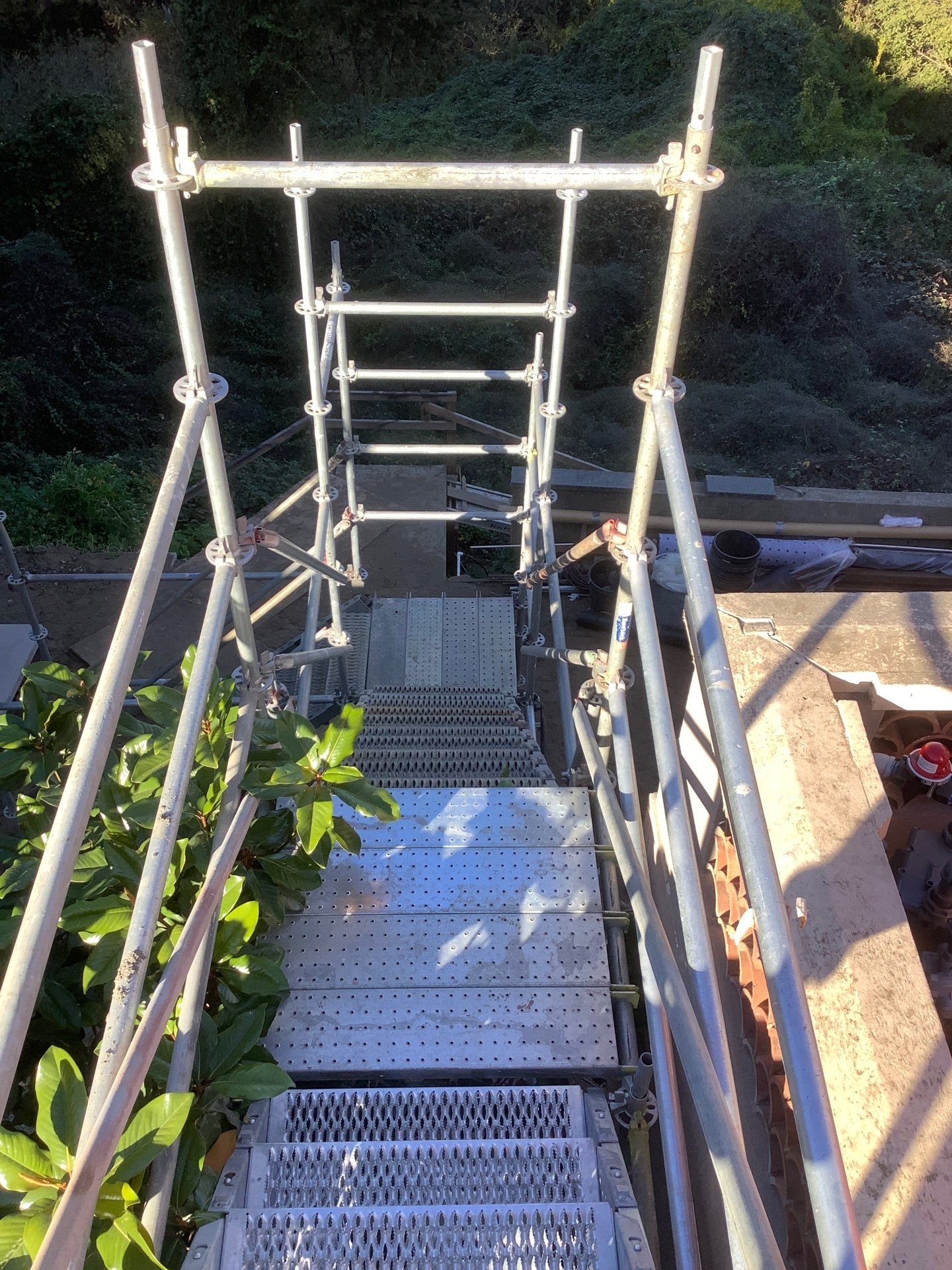 Temporary Stair | San Francisco Bay Area | Pacific Scaffold Co. Inc.