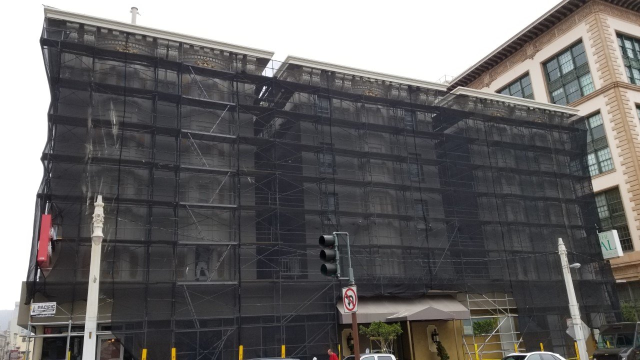Debris Netting| San Francisco Bay Area | Pacific Scaffold Co. Inc.