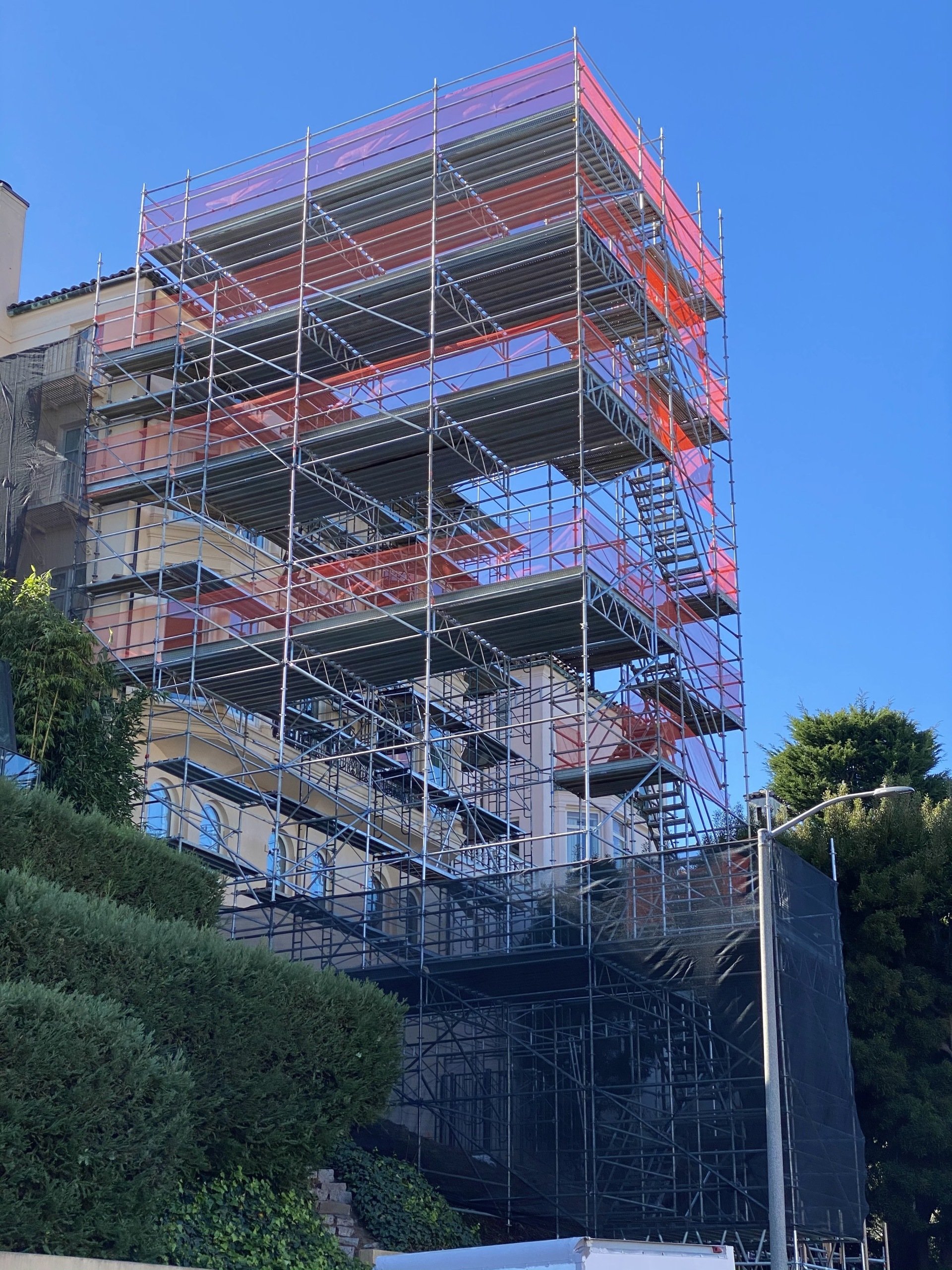 Temporary Stair | San Francisco Bay Area | Pacific Scaffold Co. Inc.