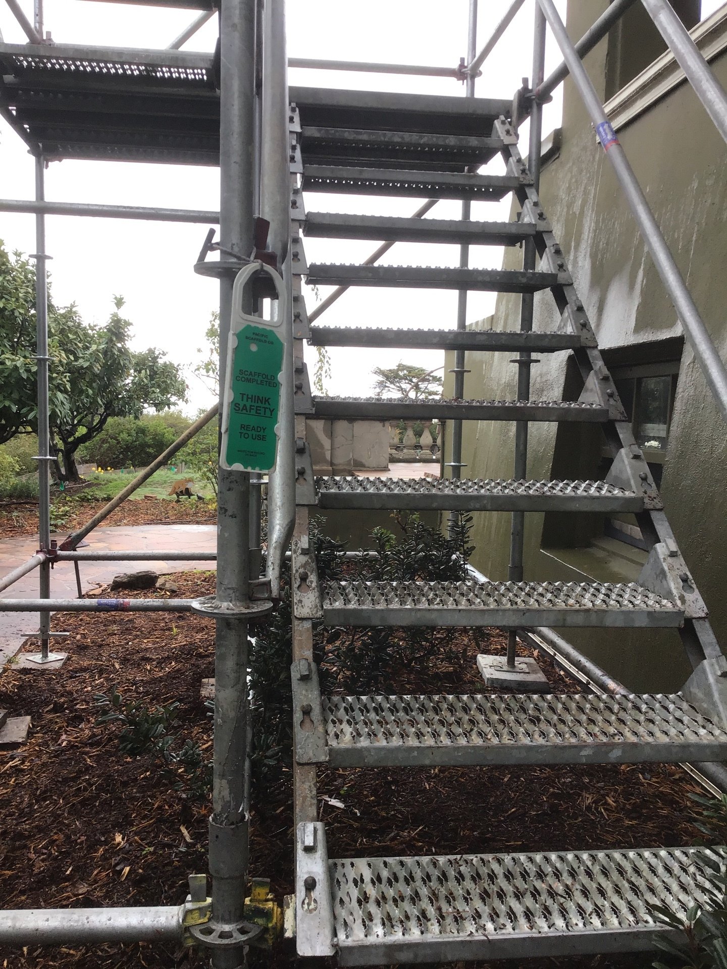 Temporary Stair | San Francisco Bay Area | Pacific Scaffold Co. Inc.