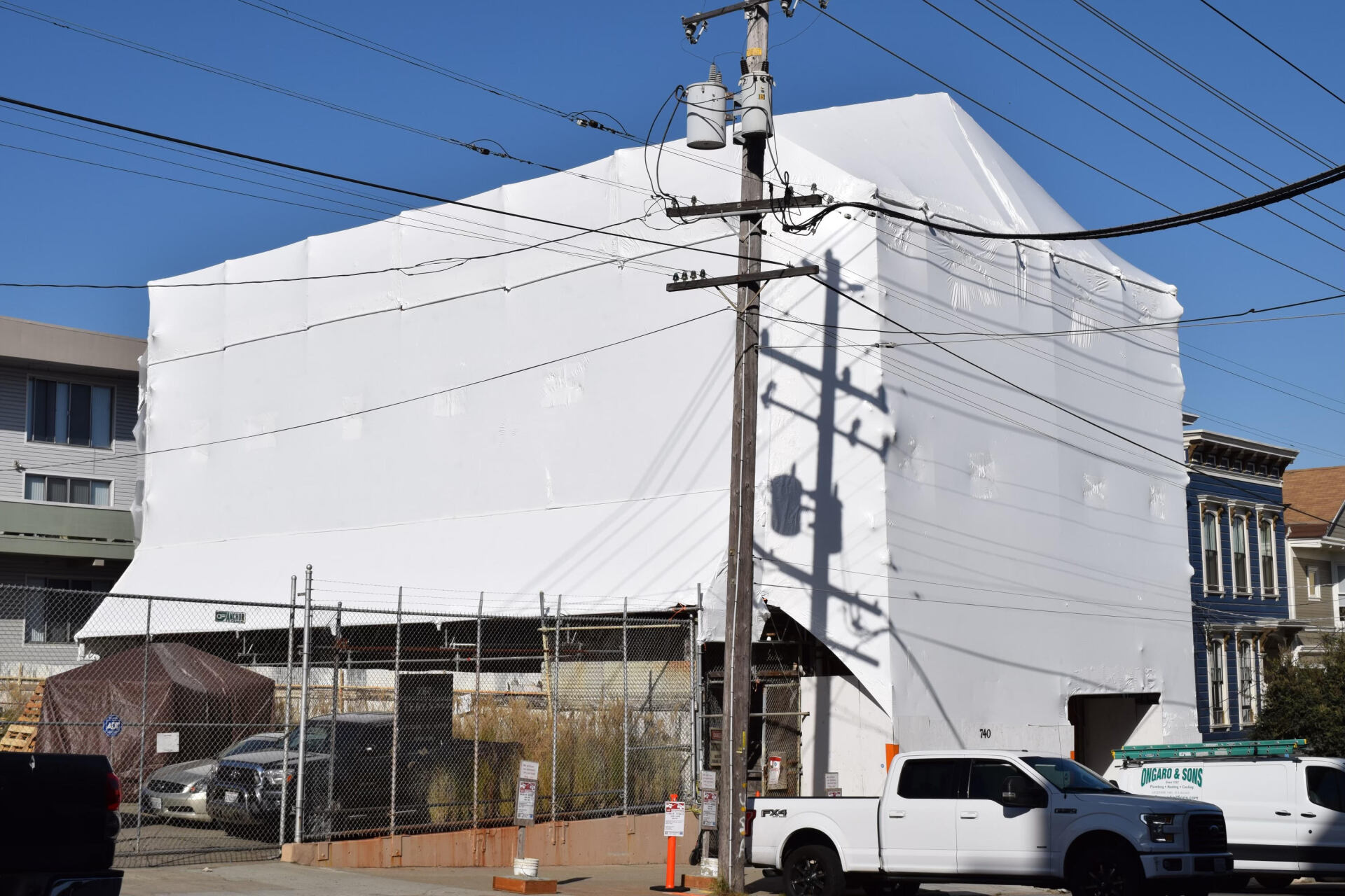 Clear Span Temporary Roof System | San Francisco Bay Area | Pacific ...