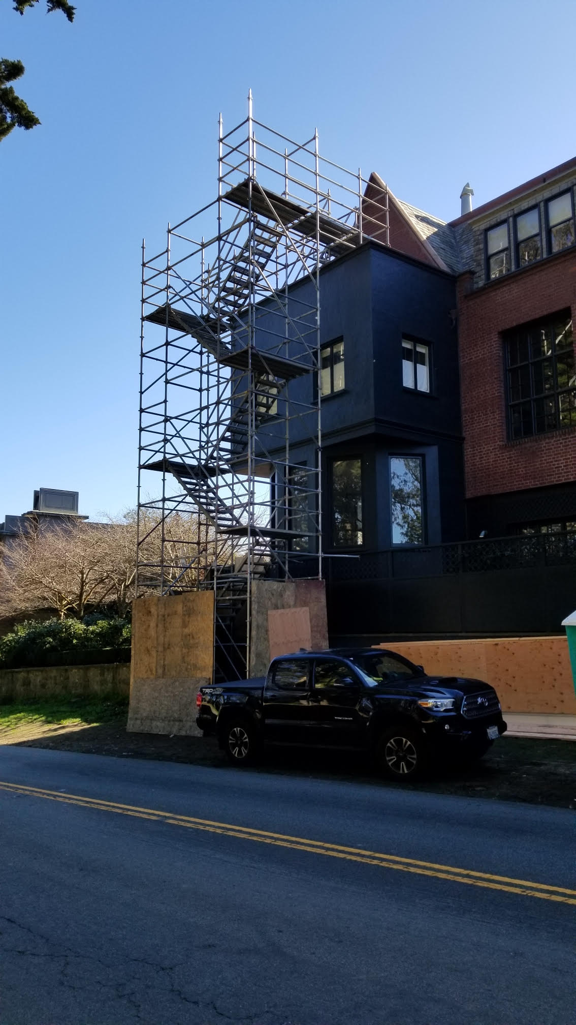Temporary Stair | San Francisco Bay Area | Pacific Scaffold Co. Inc.