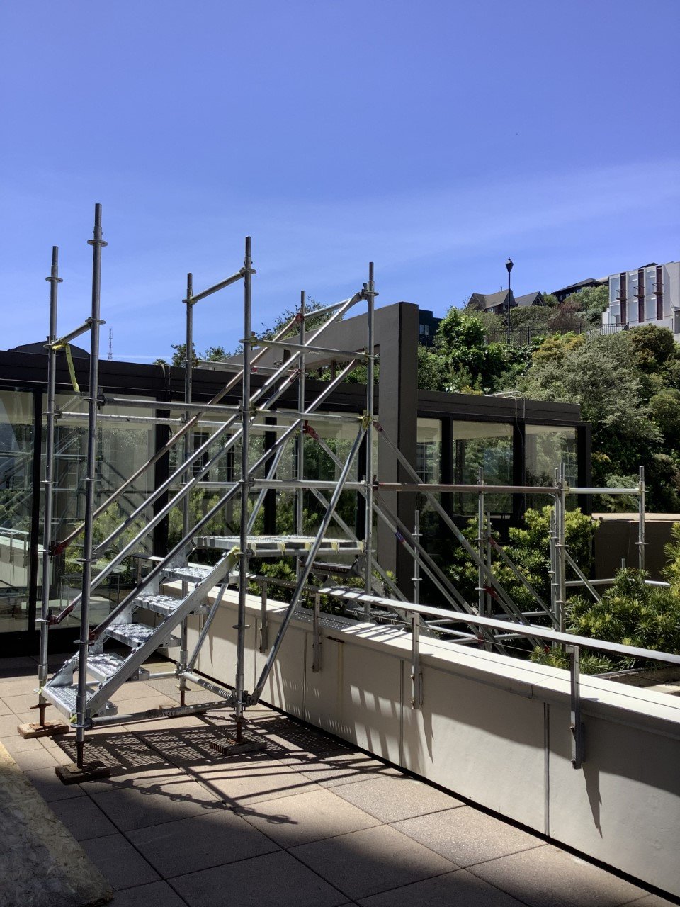 Temporary Stair | San Francisco Bay Area | Pacific Scaffold Co. Inc.