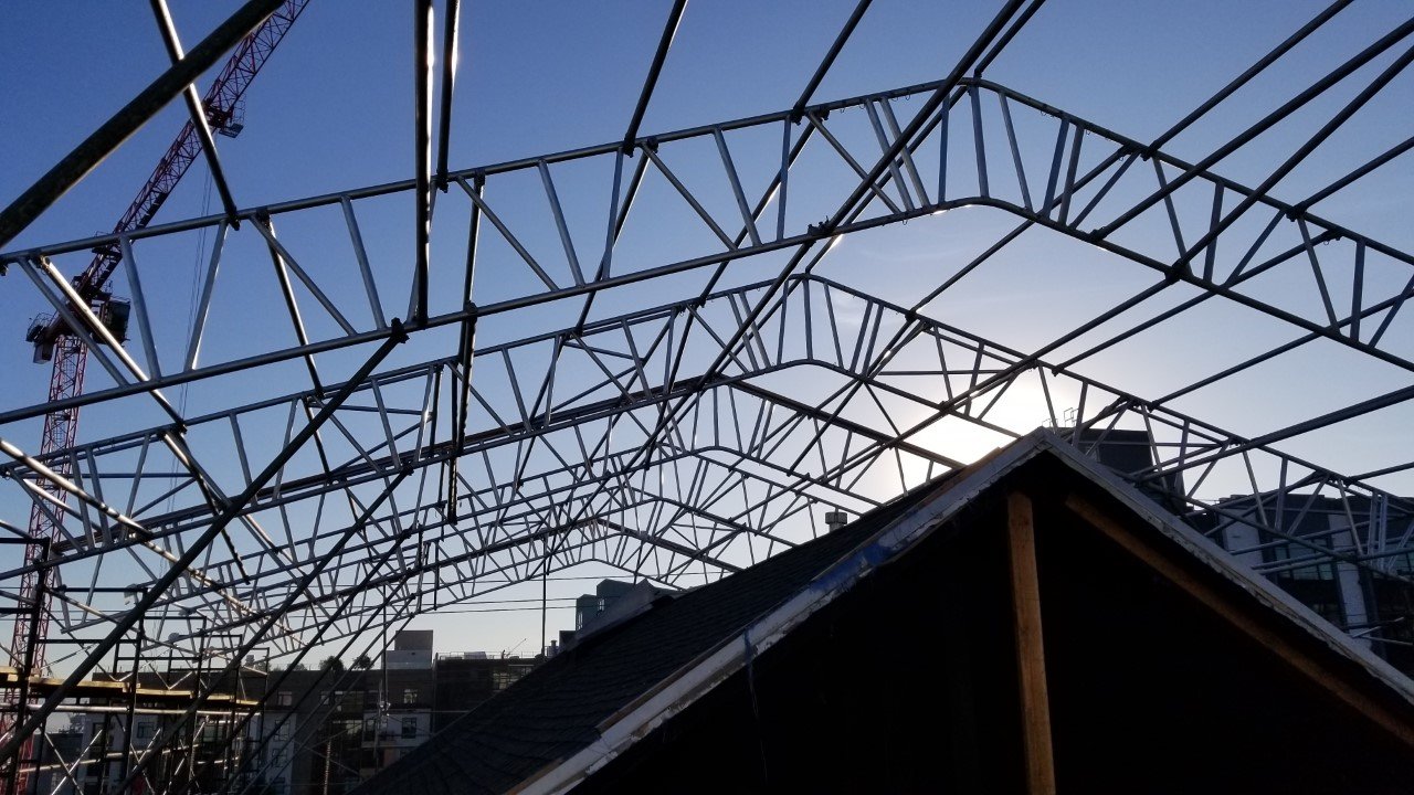 Clear Span Temporary Roof System | San Francisco Bay Area | Pacific ...