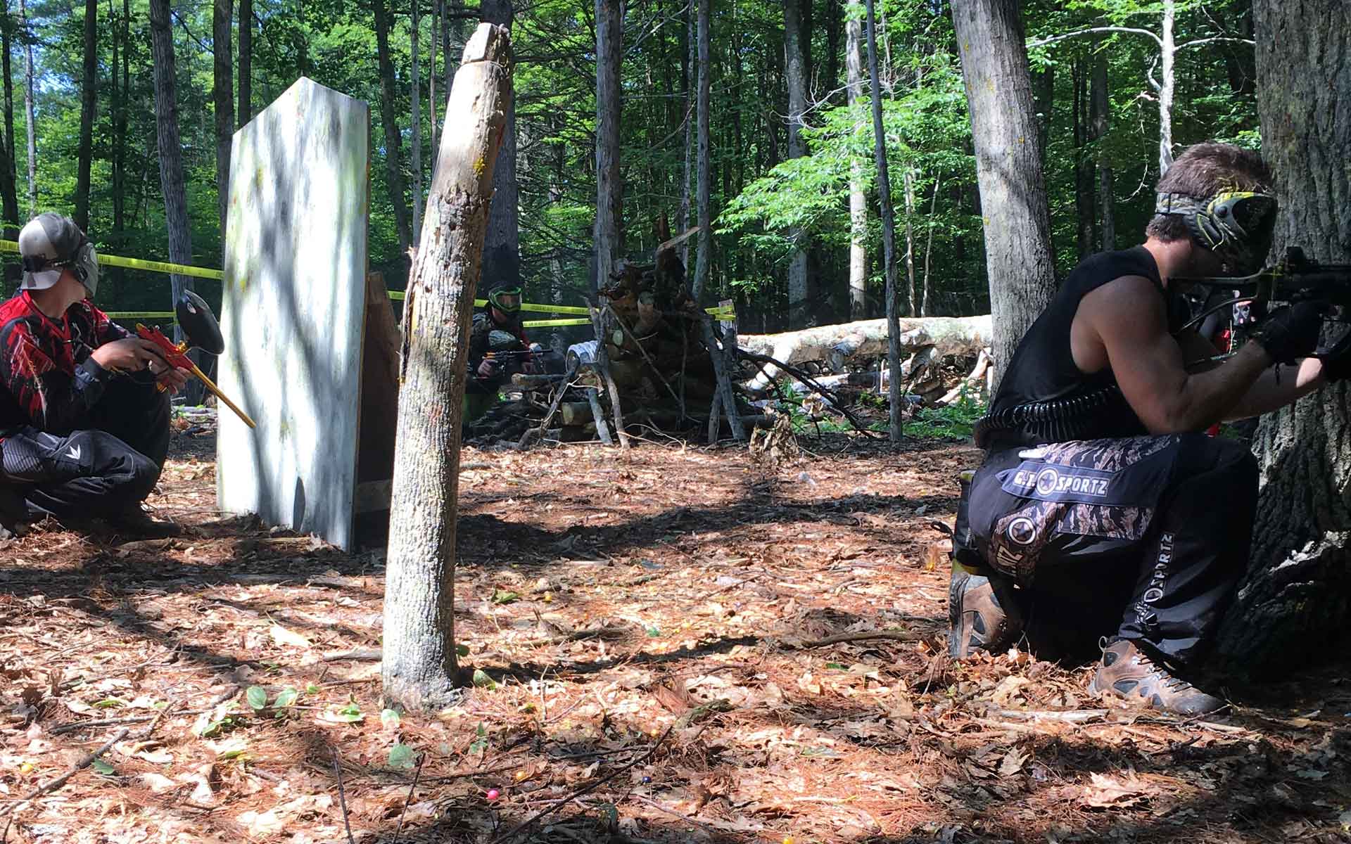 Graveyard Playing Field | AG Paintball Park