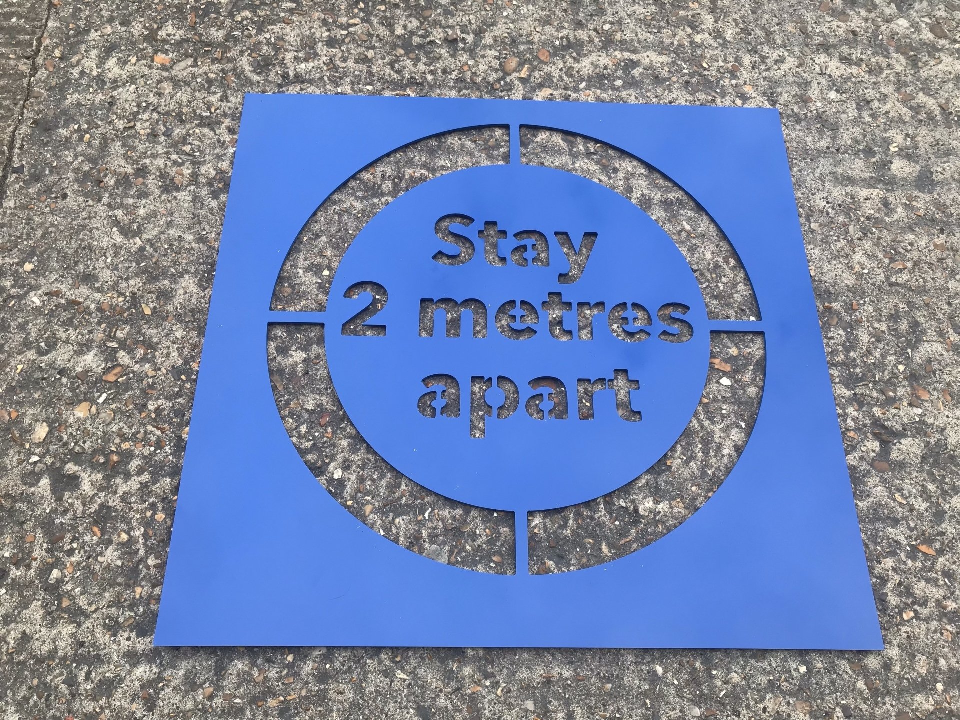 Stencil Kits for Social distancing