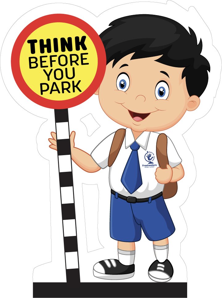 School SafetyTraffic Parking road Signs. No Parking Signs and banners