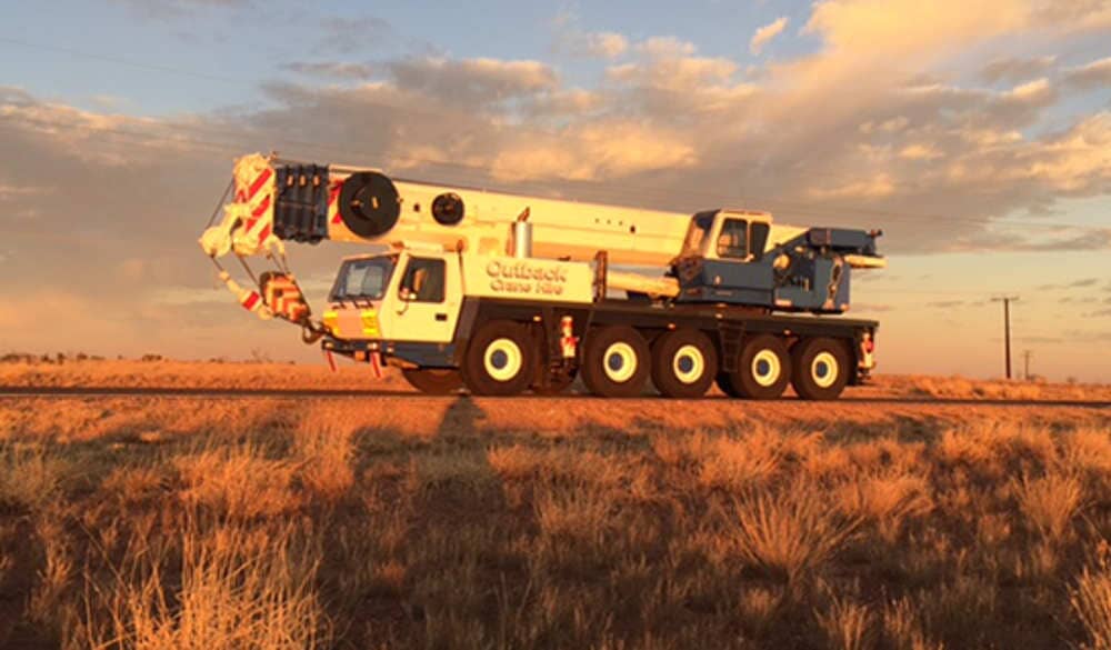 Crane Hire Alice Springs | Outback Crane Hire
