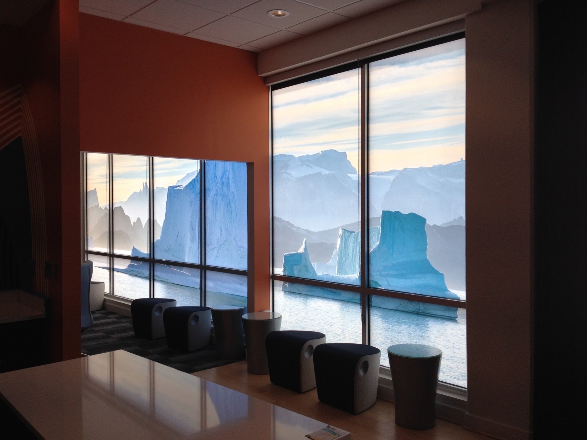 Glass Surfaces/Partition graphics | Dodge Chrome