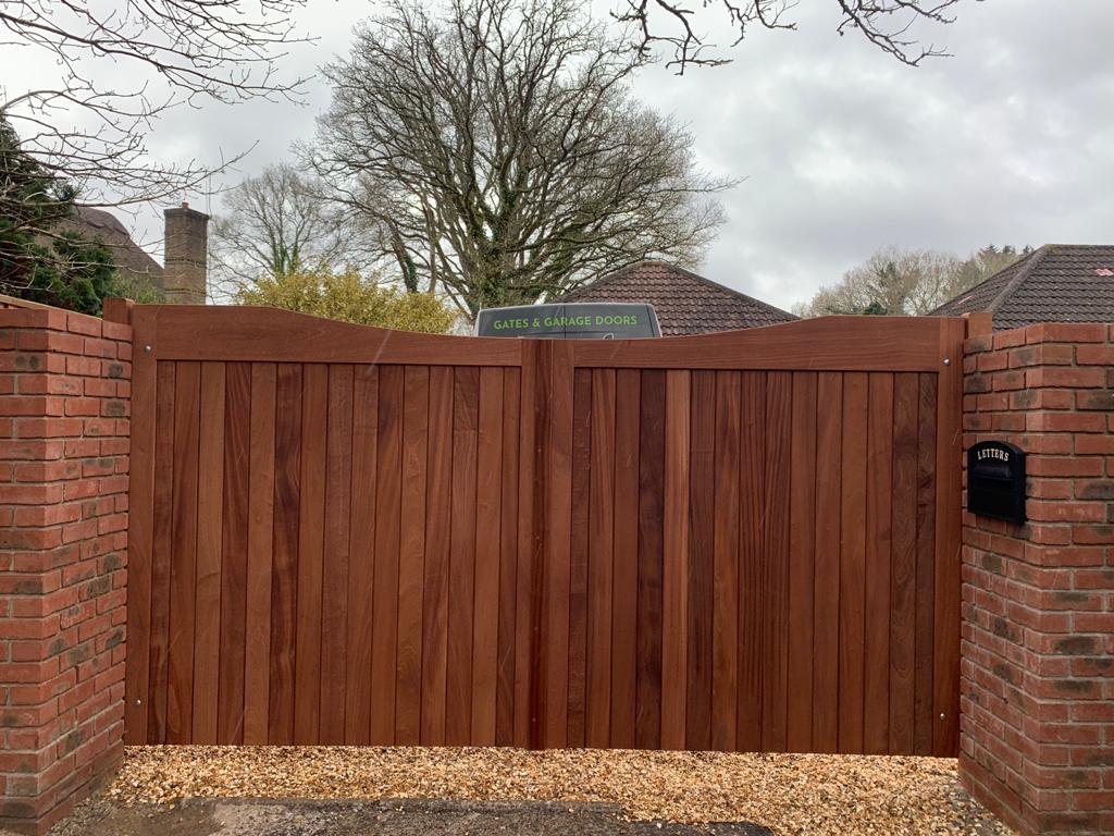 Hardwood gates | Poole | Dorset