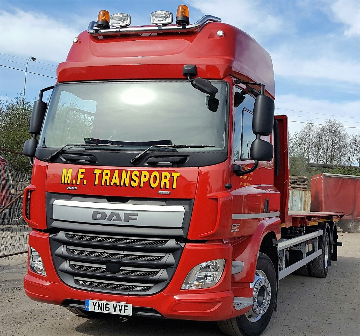Our Logistics Fleet | M.F. Transport (Chesterfield) Limited
