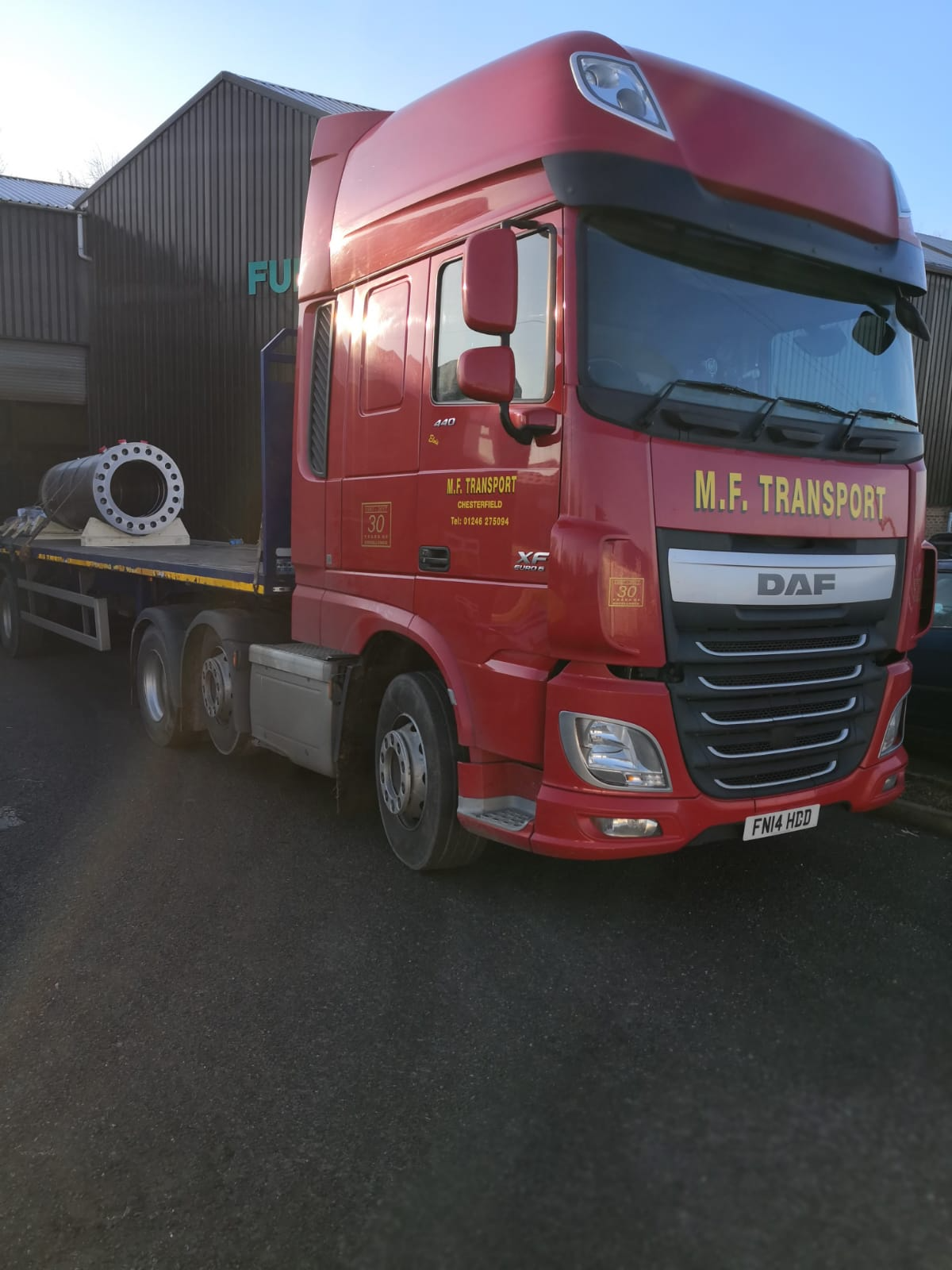 Our Logistics Fleet | M.F. Transport (Chesterfield) Limited