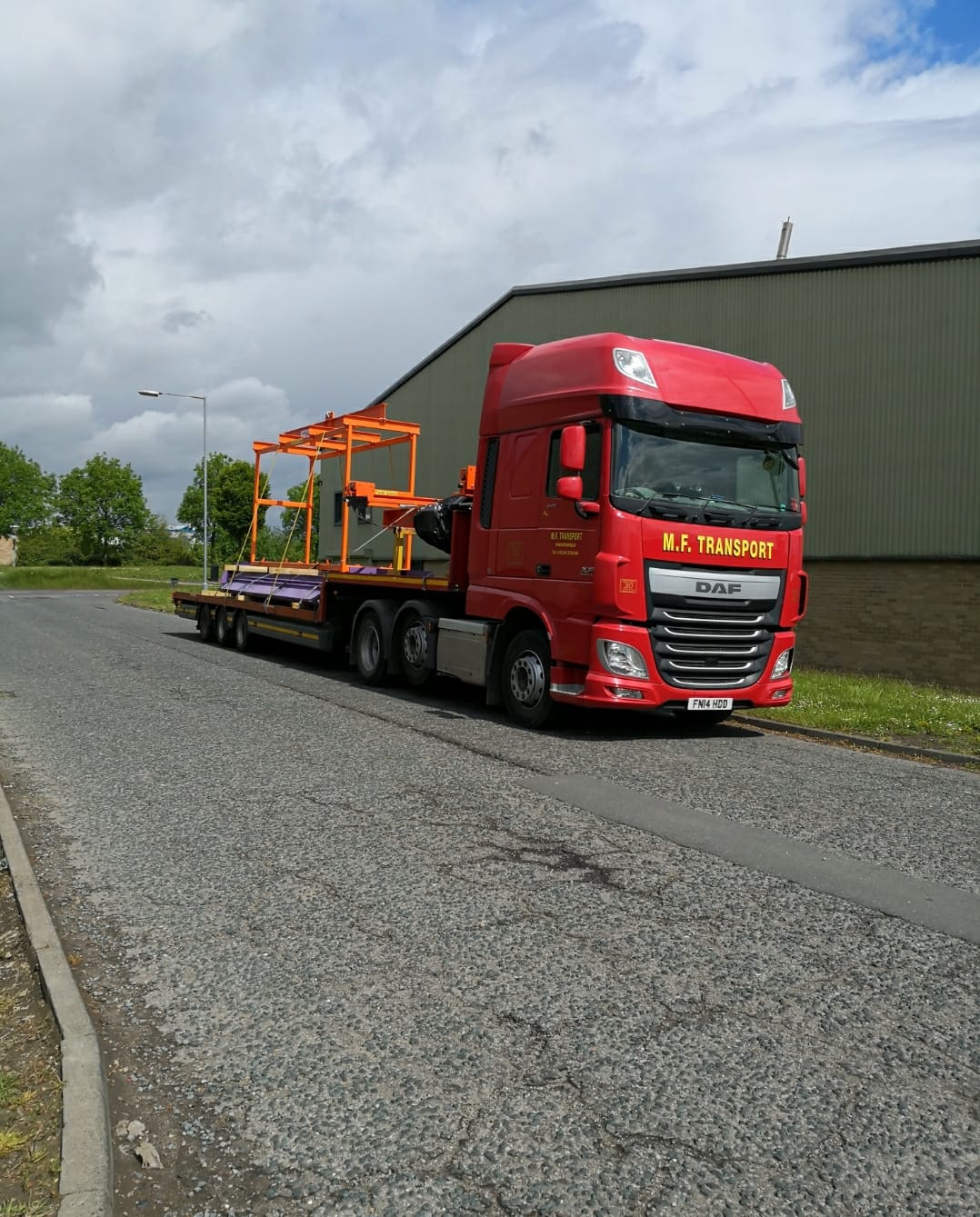 Our Logistics Fleet | M.F. Transport (Chesterfield) Limited