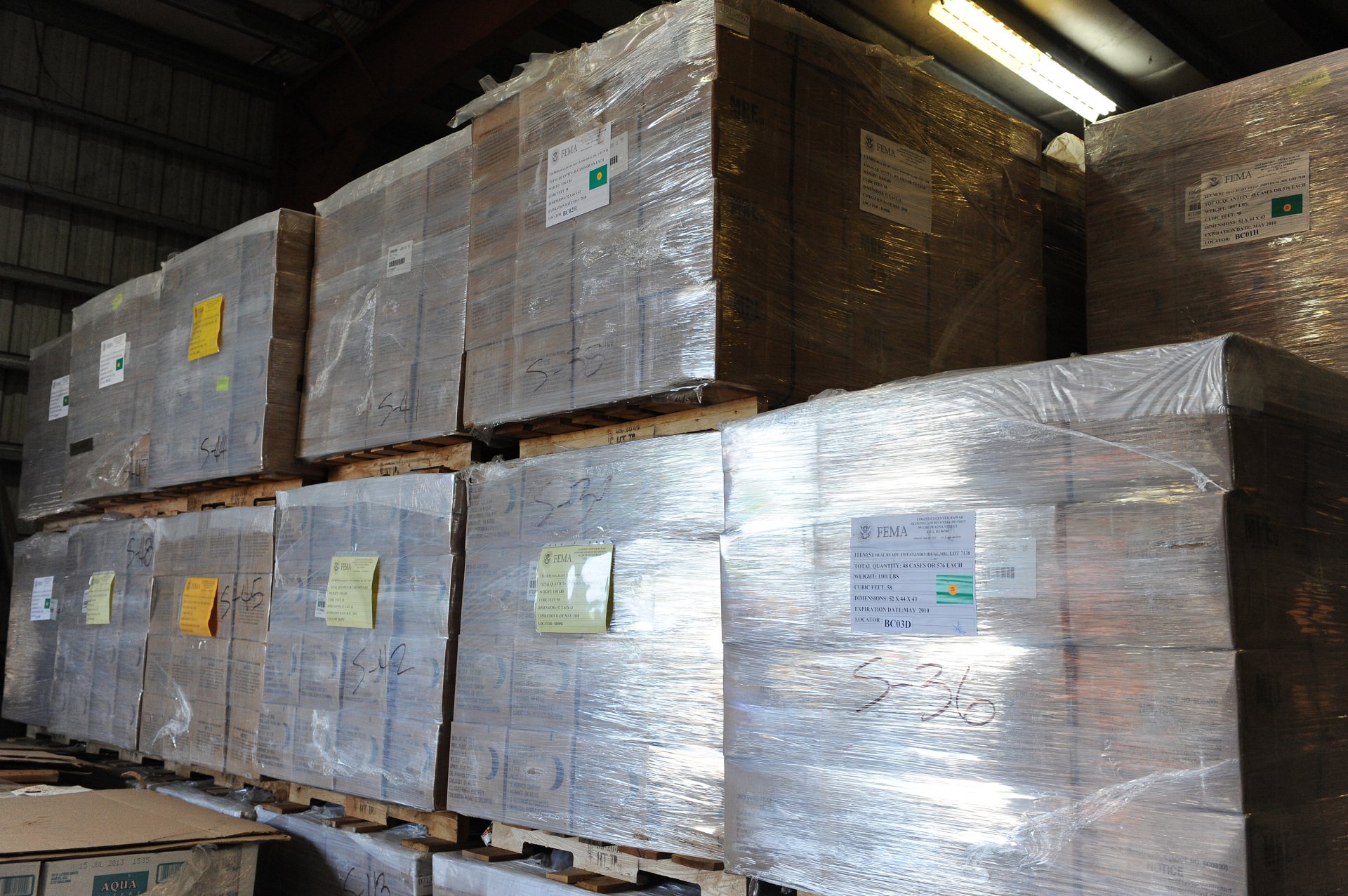 How to pack a container