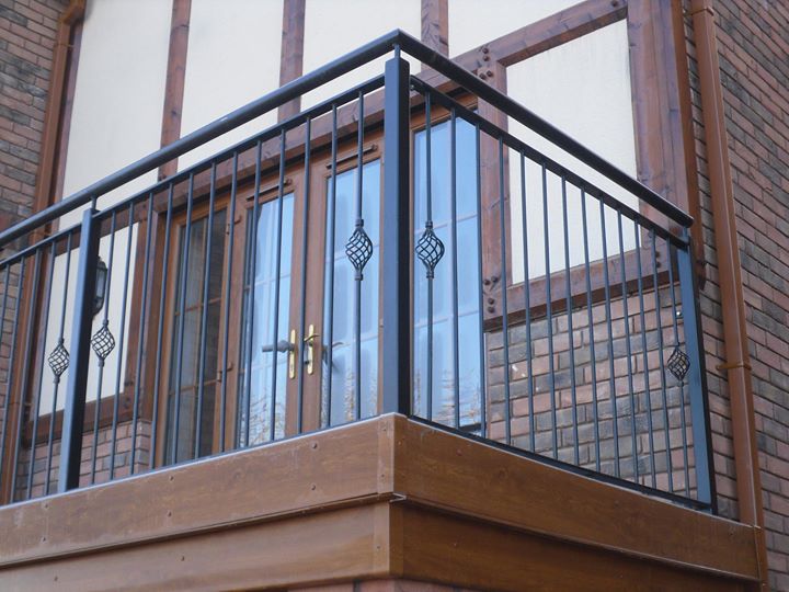 Beautiful metal balconies and Juliette balconies in Monmouthshire